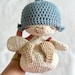 Crochet Baby Gosling / Sleepy Baby / Crochet Prop / Nursery Decor - Etsy