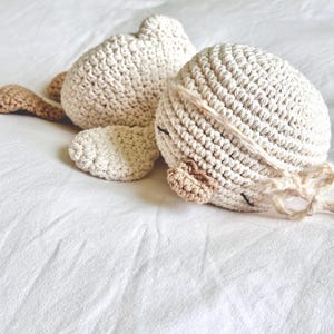 Crochet Baby Gosling / Sleepy Baby / Crochet Prop / Nursery Decor - Etsy