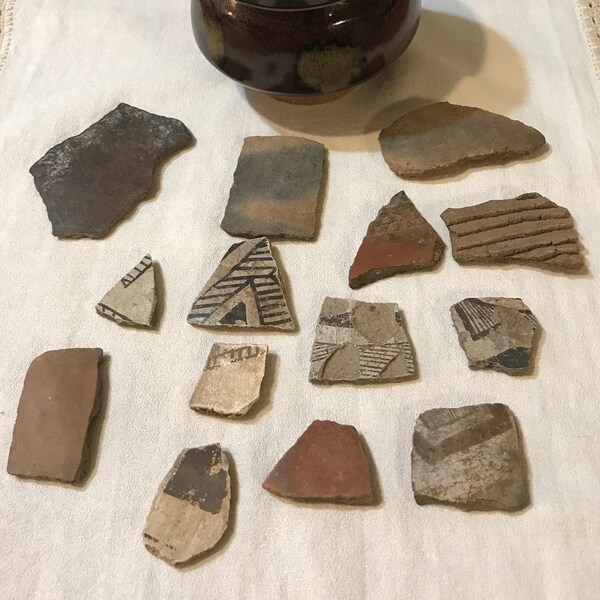 Pottery Shards - Etsy