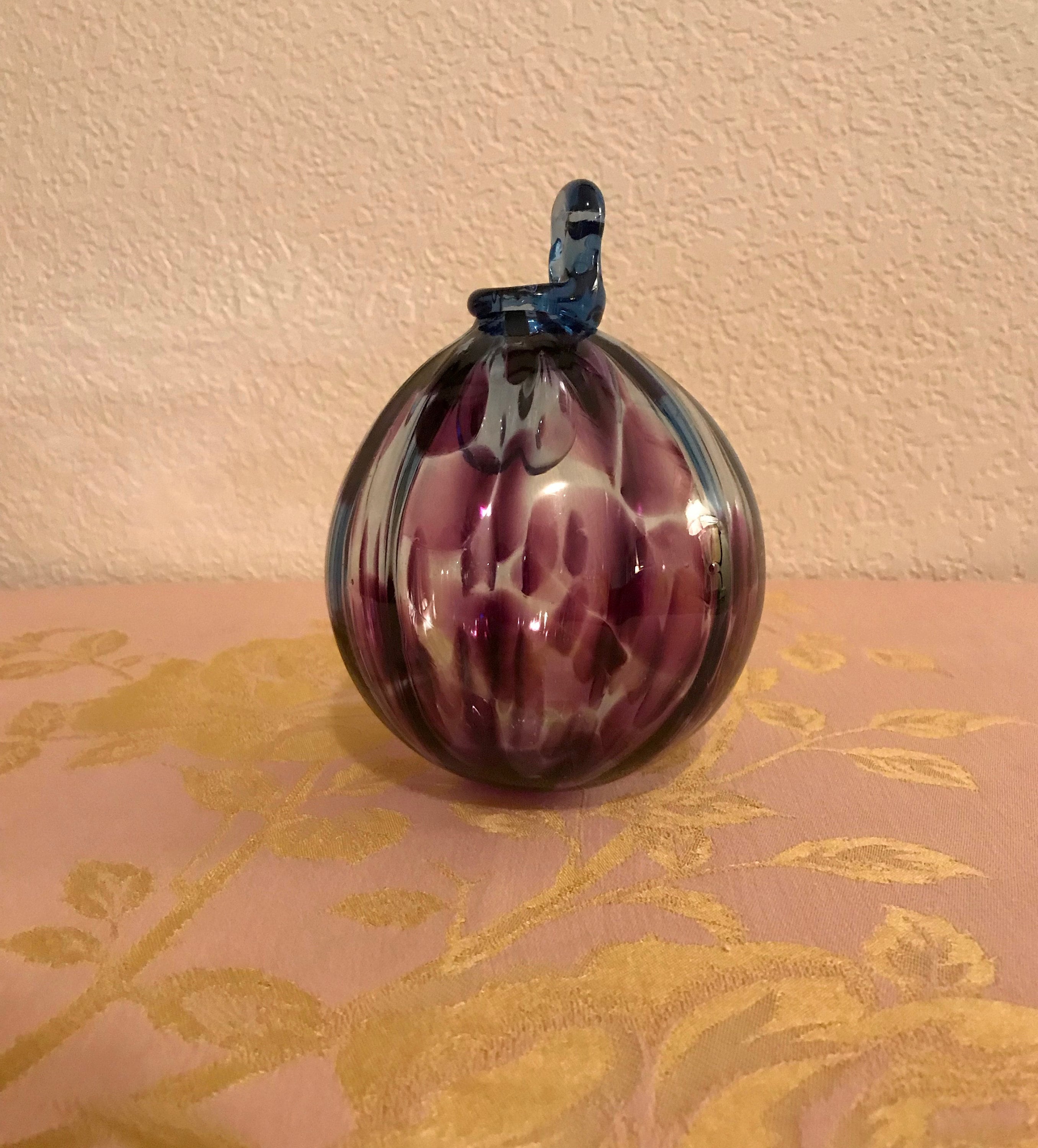 Vintage Handcrafted 24% Lead Crystal Double Bubble Scent Ball by ...