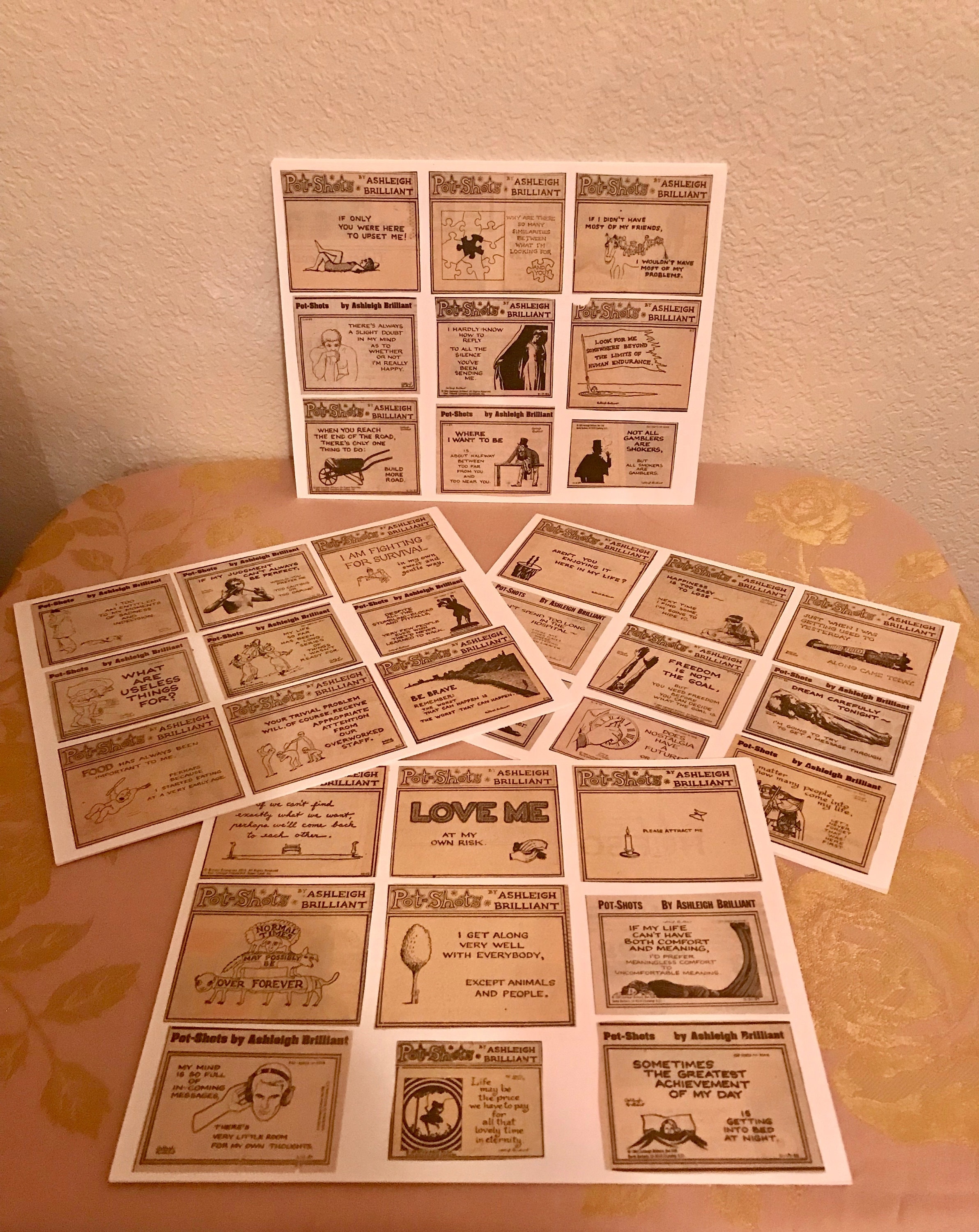 Vintage Original 258 Pot Shots by Ashleigh Brilliant 1970’s to 1980’s ...