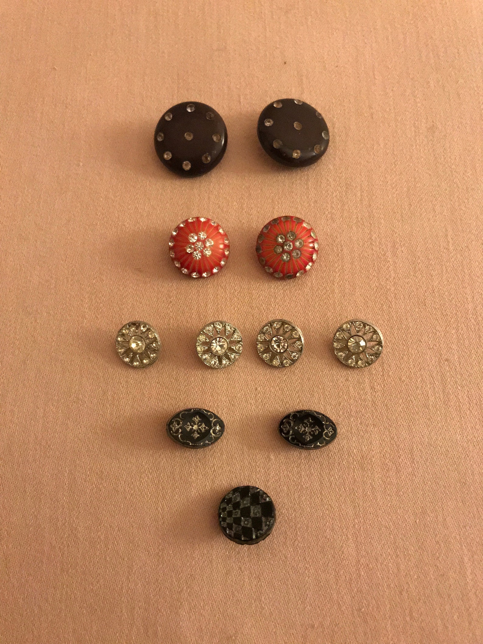 Set of 11 Rare Vintage/antique Buttons 4 - Etsy