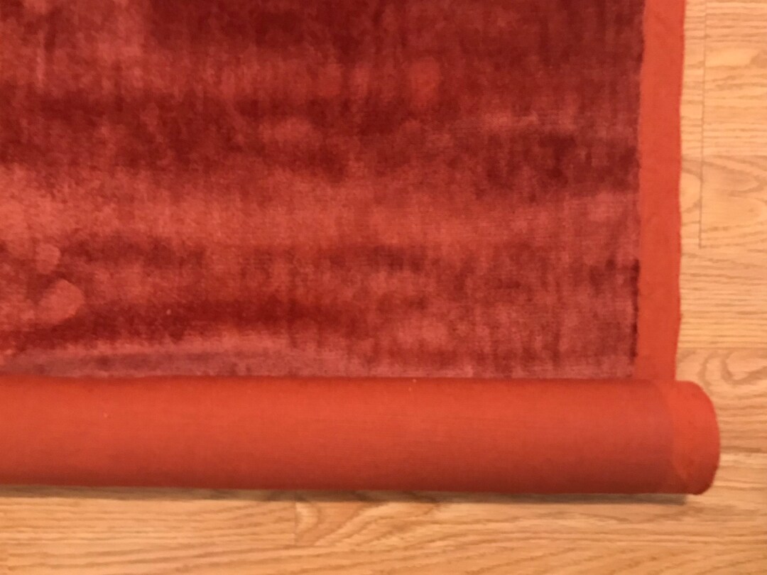 Vintage Baker Furniture Co. Upholstery Velvet 1950s 2 Yards - Etsy