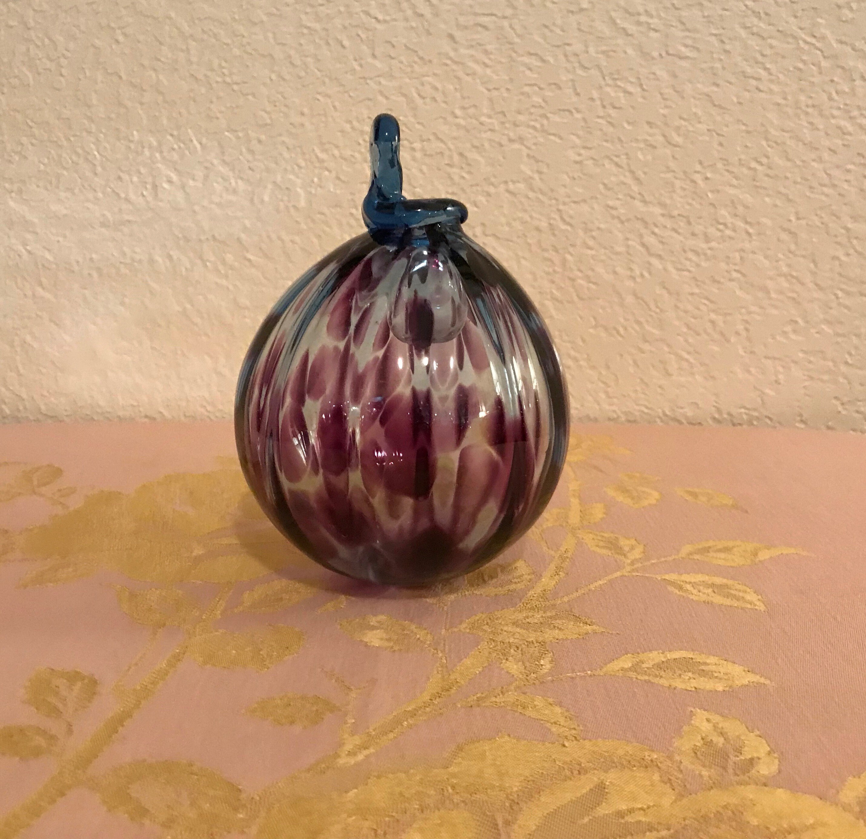 Vintage Handcrafted 24% Lead Crystal Double Bubble Scent Ball by ...
