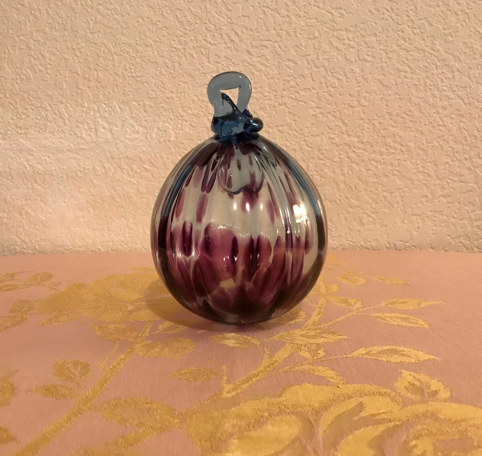 Vintage Handcrafted 24% Lead Crystal Double Bubble Scent Ball by ...