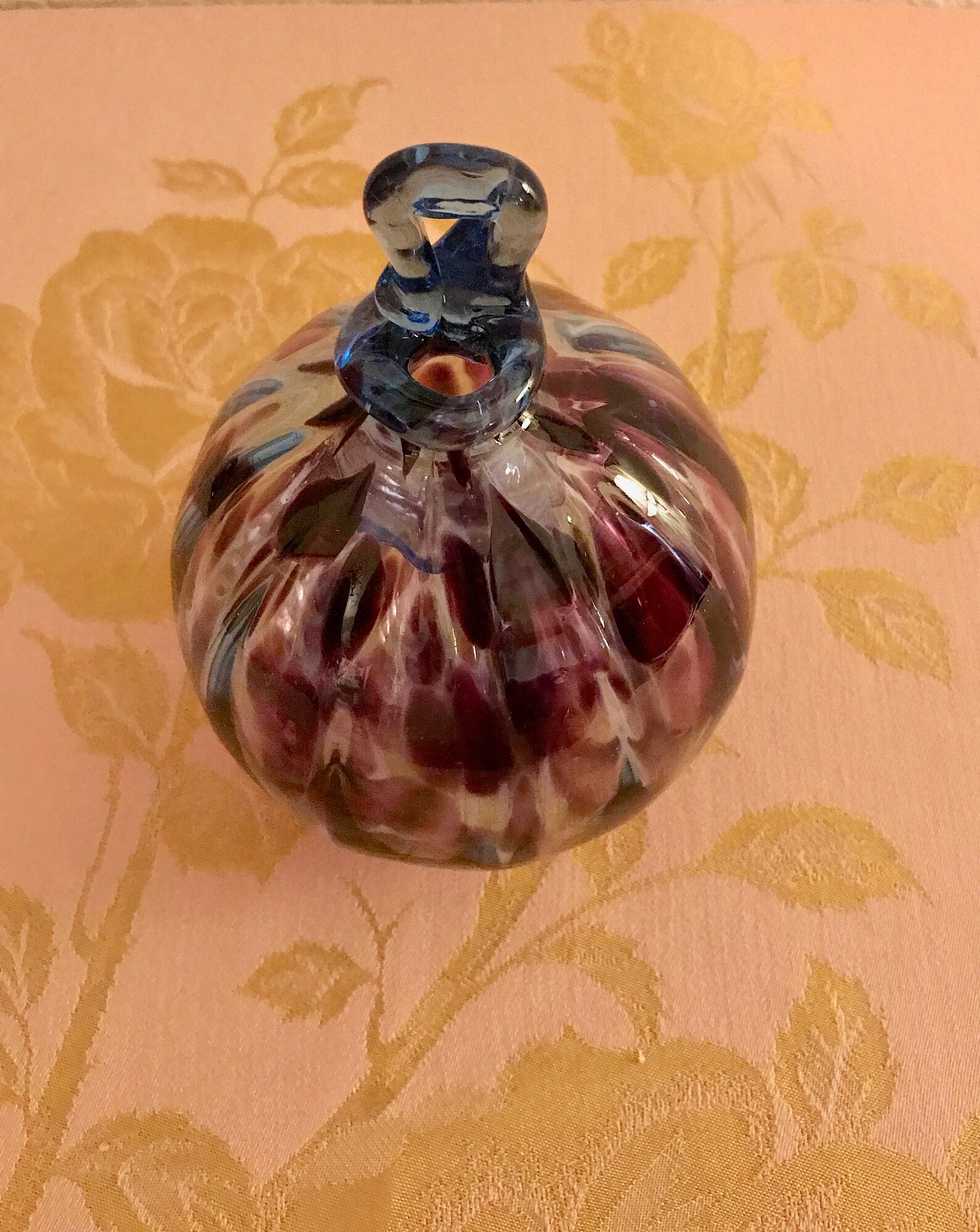 Vintage Handcrafted 24% Lead Crystal Double Bubble Scent Ball by ...