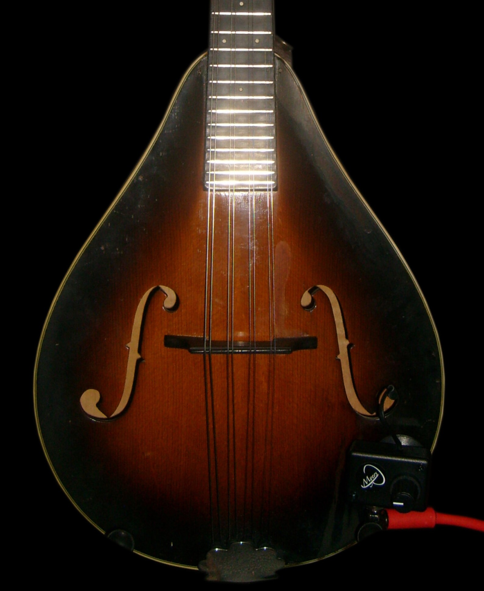 Mandolin PICKUP With Flexible Micro-gooseneck. the Smallest, All-in-one ...