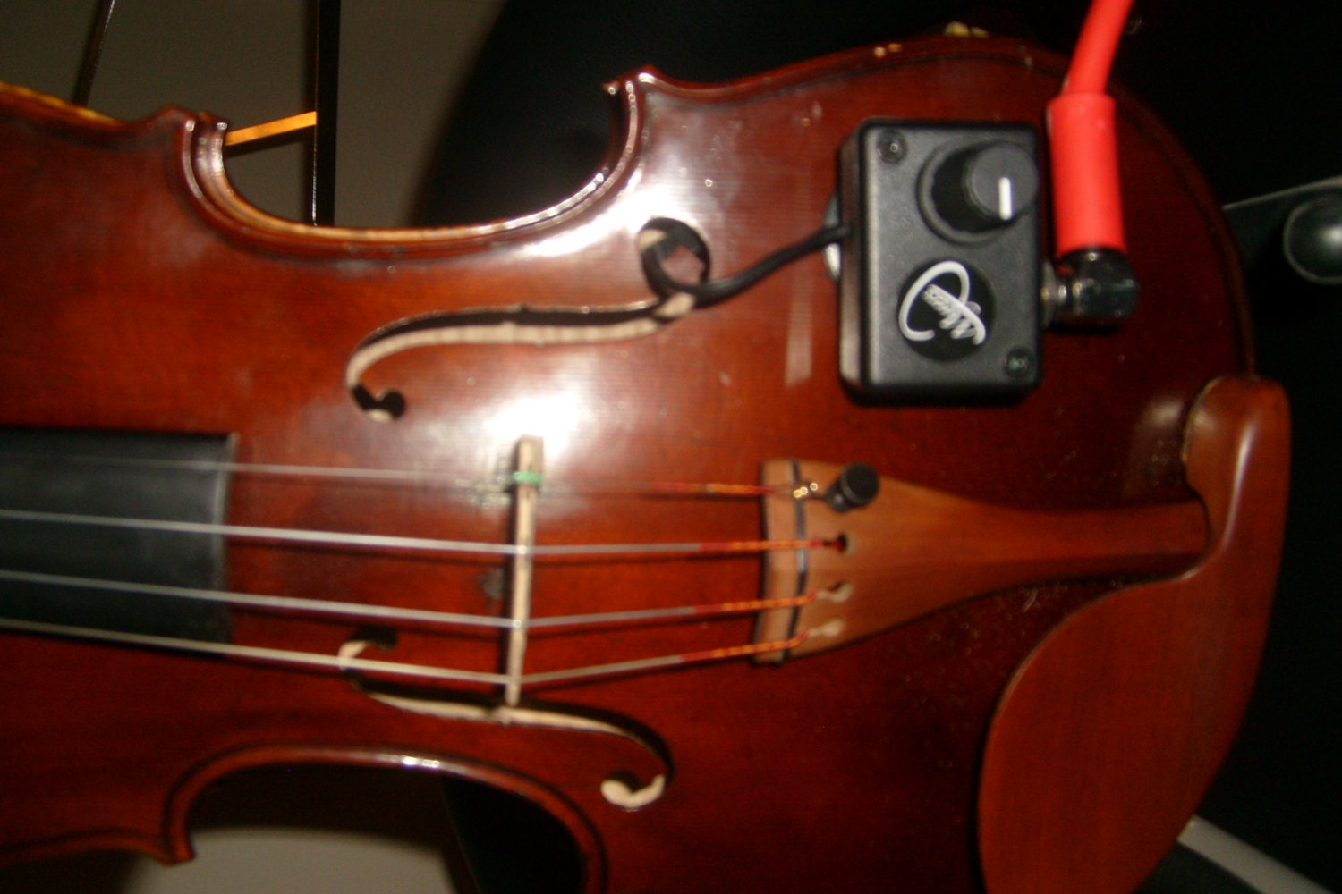 Violin PICKUP With Flexible Micro-gooseneck. the Smallest, All-in-one ...