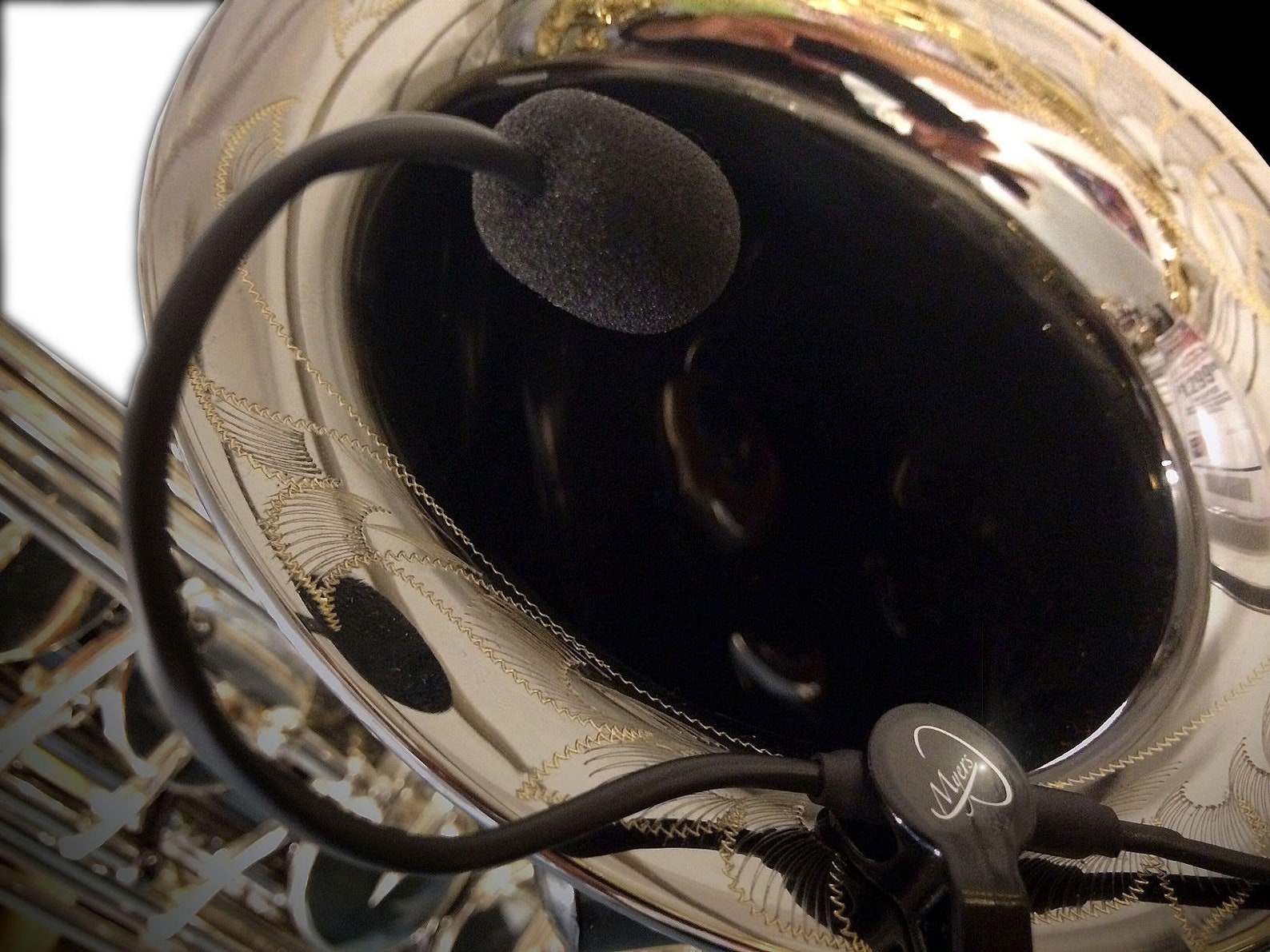 Conn-o-sax Saxophone Microphone, the Feather With Flexible Micro-goose ...