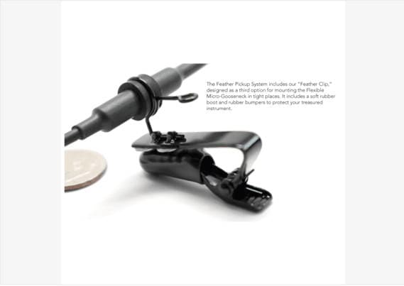 The Feather Oboe Pickup With Flexible Micro-goose Neck by Myers Pickups ...