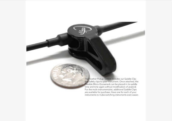 The Feather Oboe Pickup With Flexible Micro-goose Neck by Myers Pickups ...