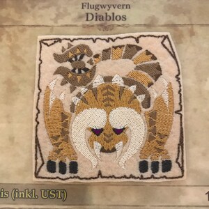 Diablos Inspired Patches // Ornament - Etsy