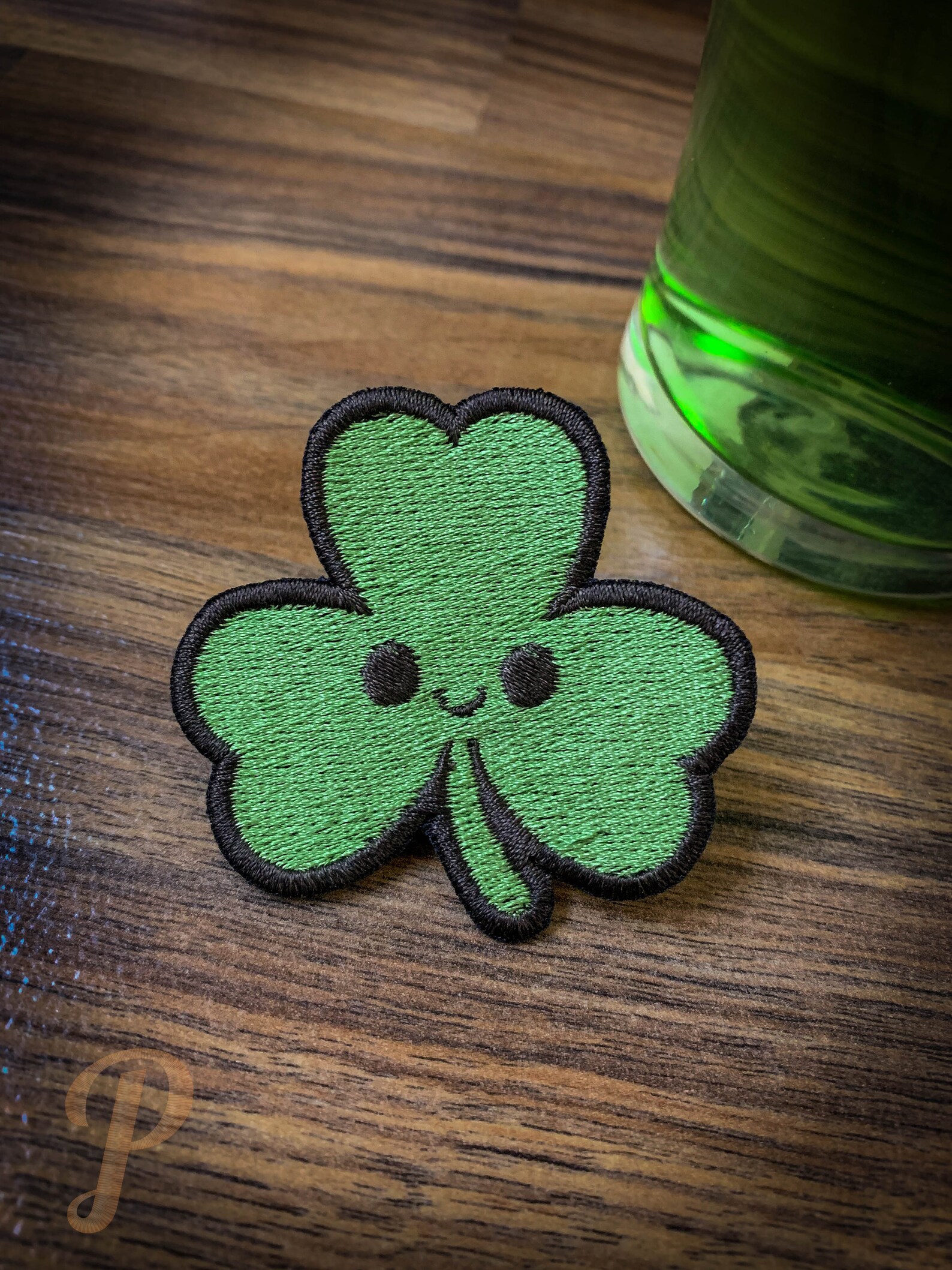 Shamrock Patch // Ornament - Etsy