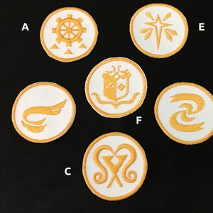 Monster Hunter World Inspired Emblem Patch // Ornament - Etsy