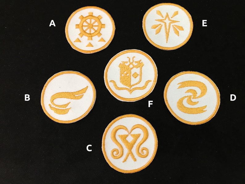 Monster Hunter World Inspired Emblem Patch // Ornament - Etsy