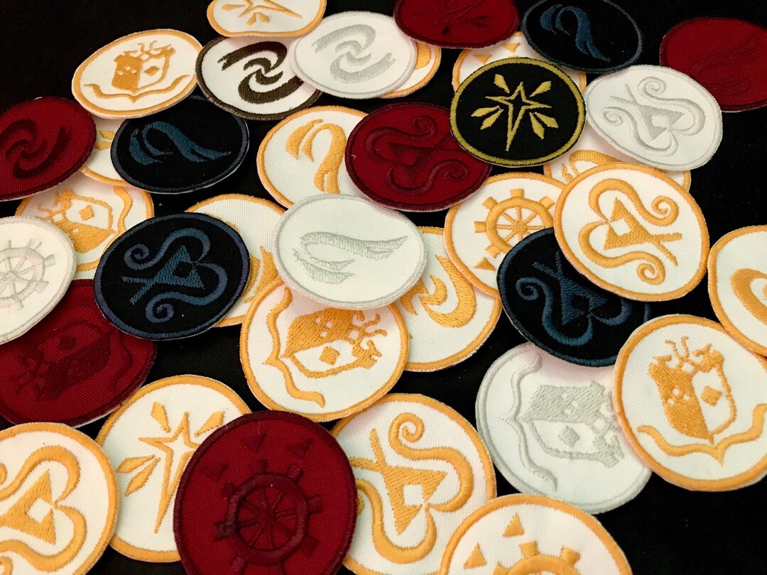 Monster Hunter World Inspired Emblem Patch // Ornament - Etsy