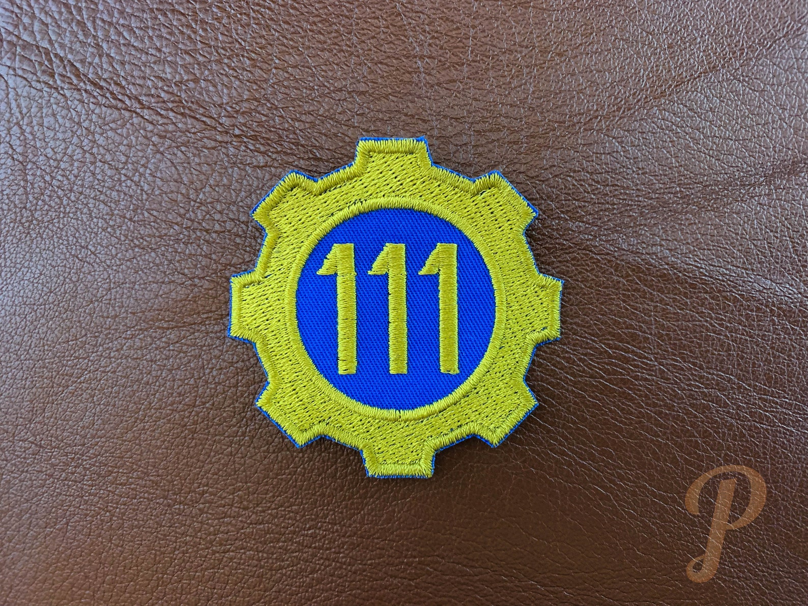 Vault 111 Inspired Patch // Ornament - Etsy