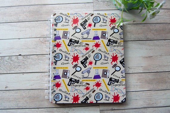 A5 Forensic Spiral Notebook - Etsy