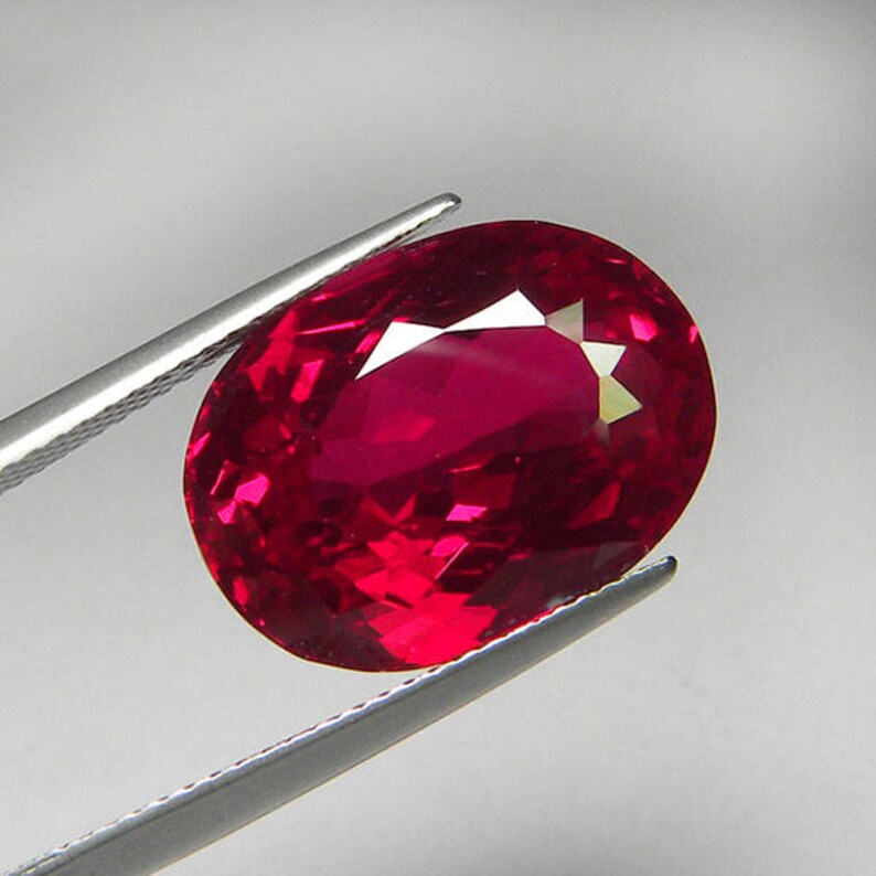 Big Fine Cutting Oval Portuguese Cut Pigeon Blood Red Ruby - Etsy