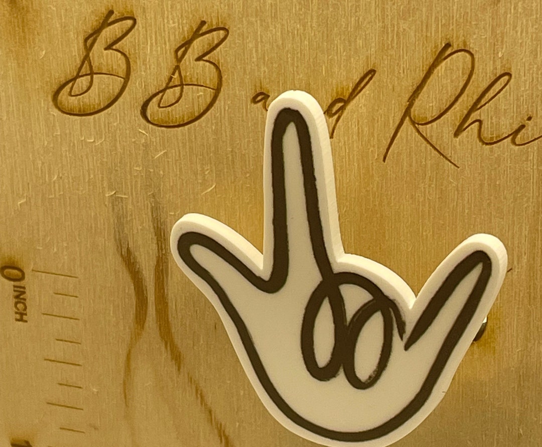 Sign Language Pin, Sign Language, American Sign Language I Love You ...