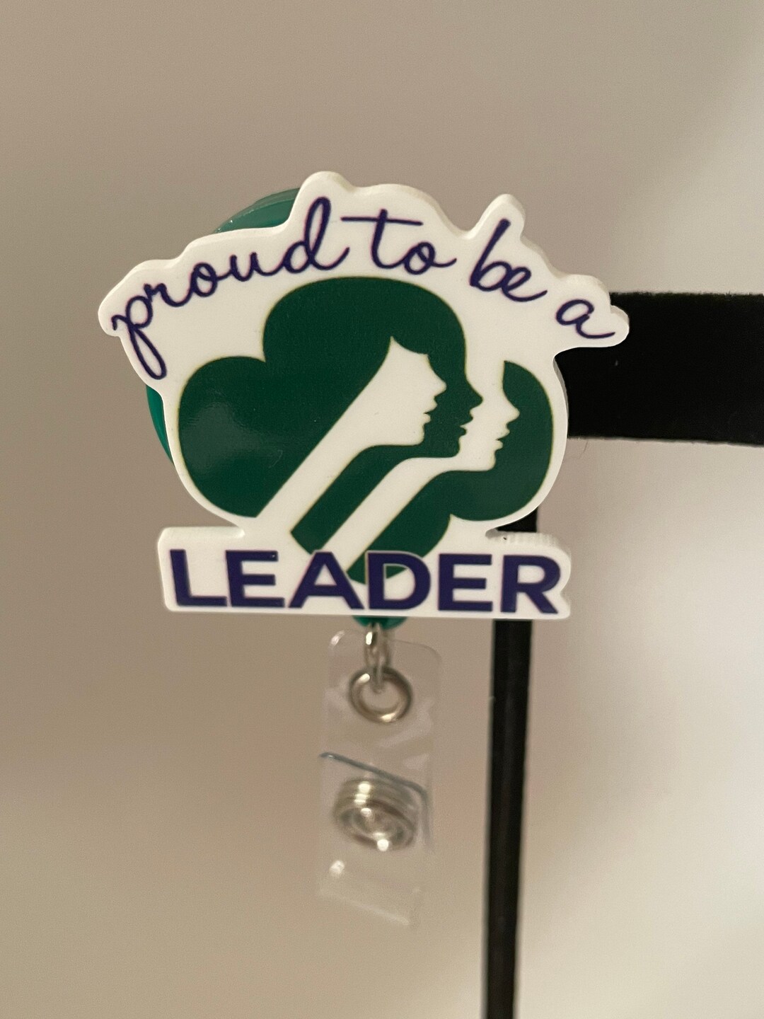 Badge Reel, Girl Scouts, Girl Scout Leader, GSA, Badge Holder - Etsy
