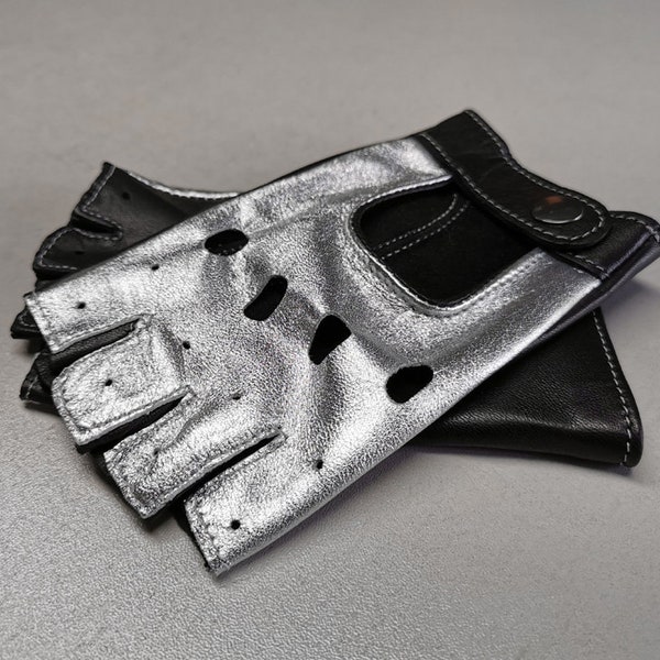 Silver Gloves - Etsy