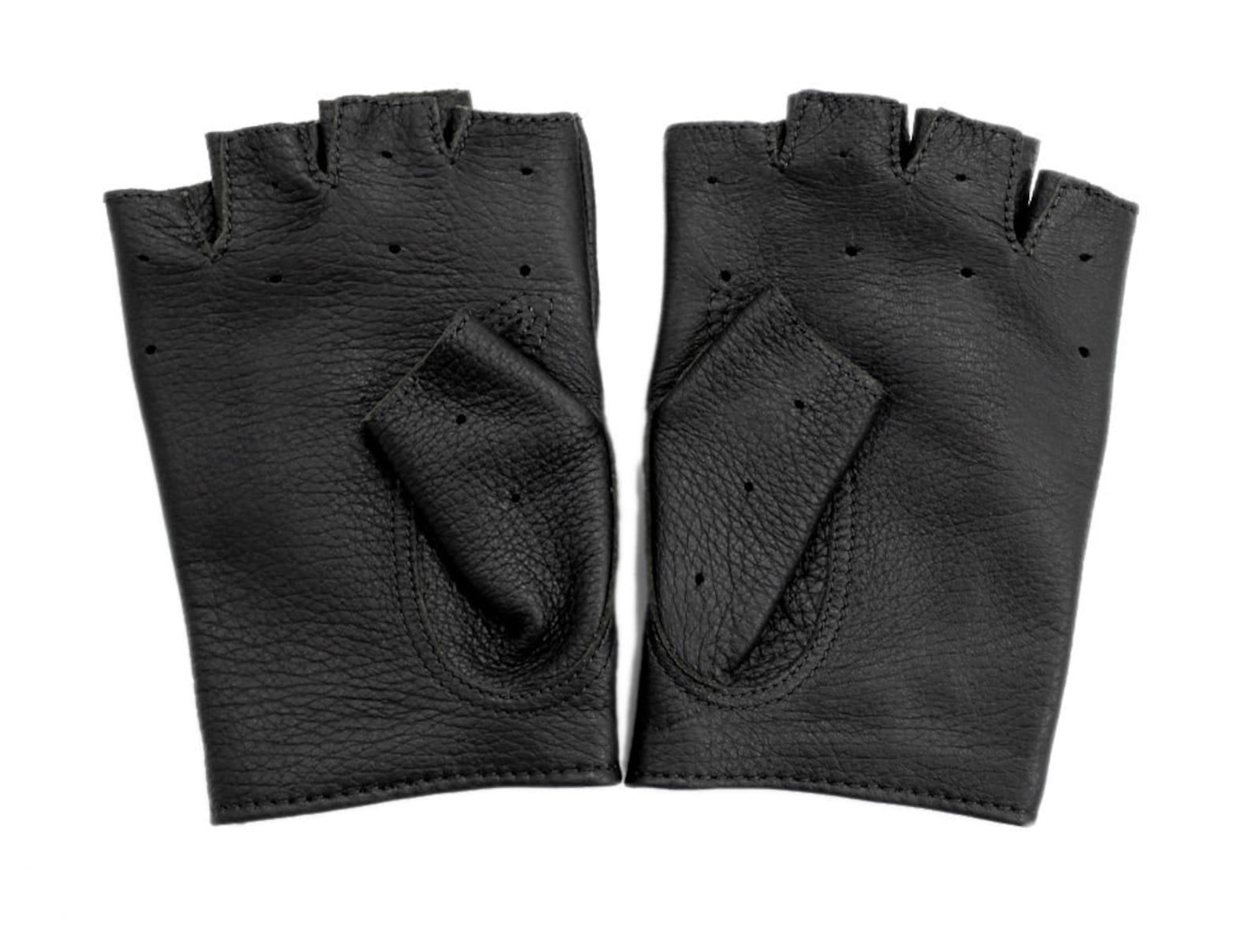 Men's Fingerless Gloves Car Driving Gloves Super Soft - Etsy