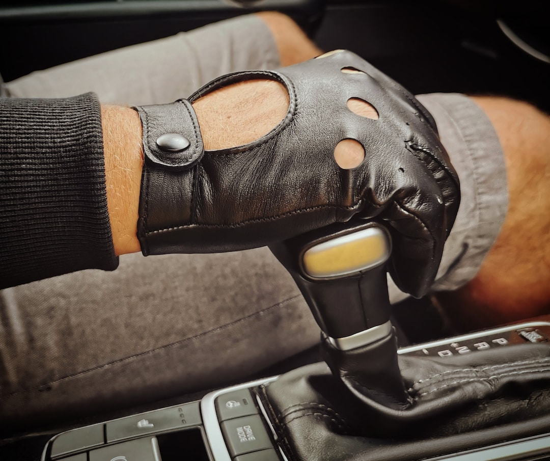Men's Car Driving Gloves, Touch Screen Gloves, Soft Italian Nappa Lamb ...
