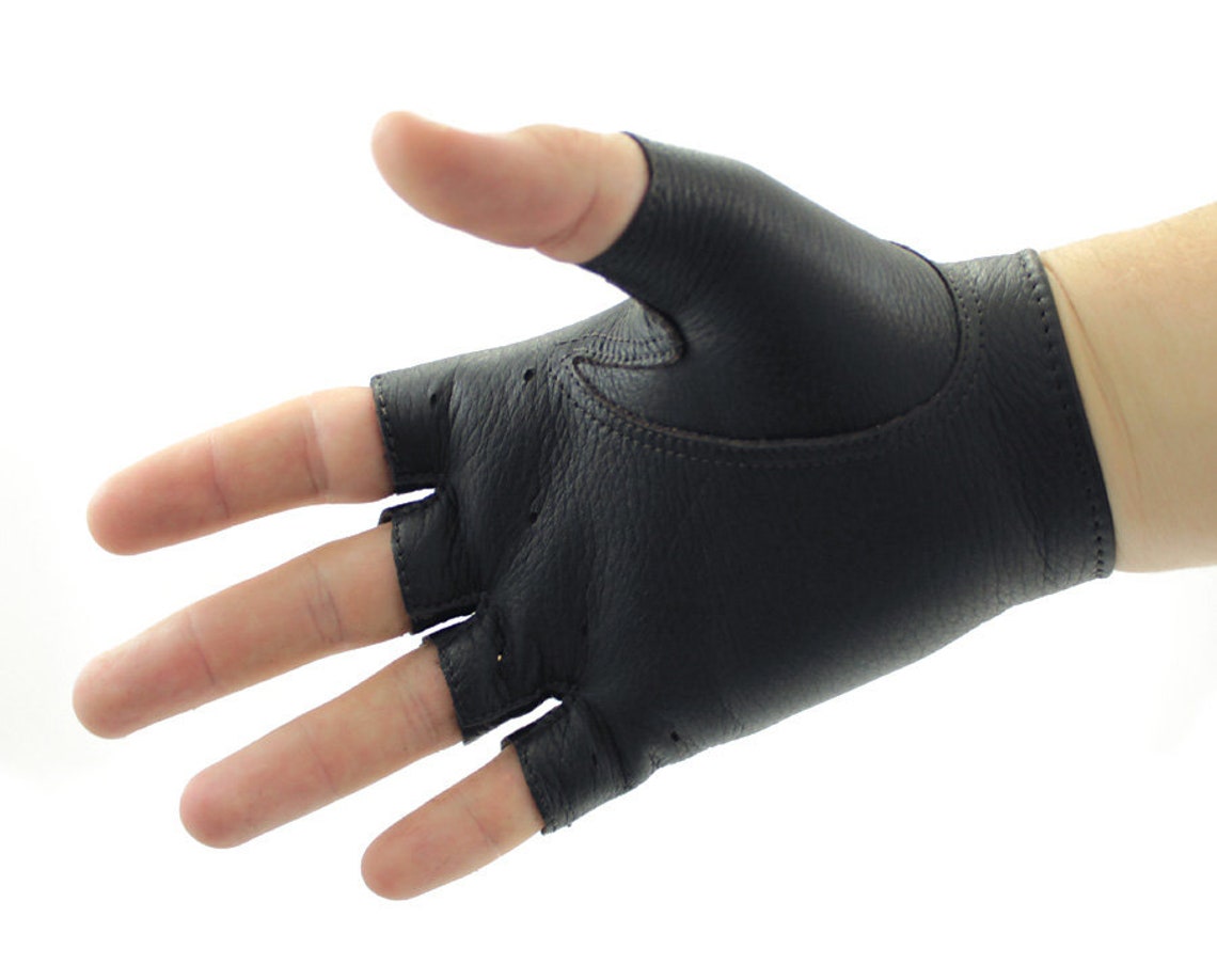 Men's Fingerless Gloves Car Driving Gloves Super Soft - Etsy