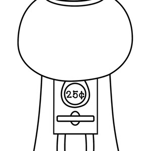 Gumball Machine and Gumball Clipart - 18 Images - Jpegs/pngs ...