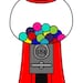 Gumball Machine and Gumball Clipart - 18 Images - Jpegs/pngs ...