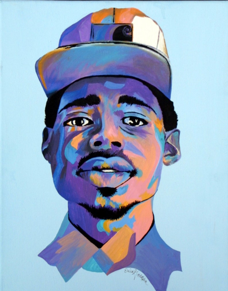 Chance the Rapper Print Chance the Rapper Acid Rap the - Etsy