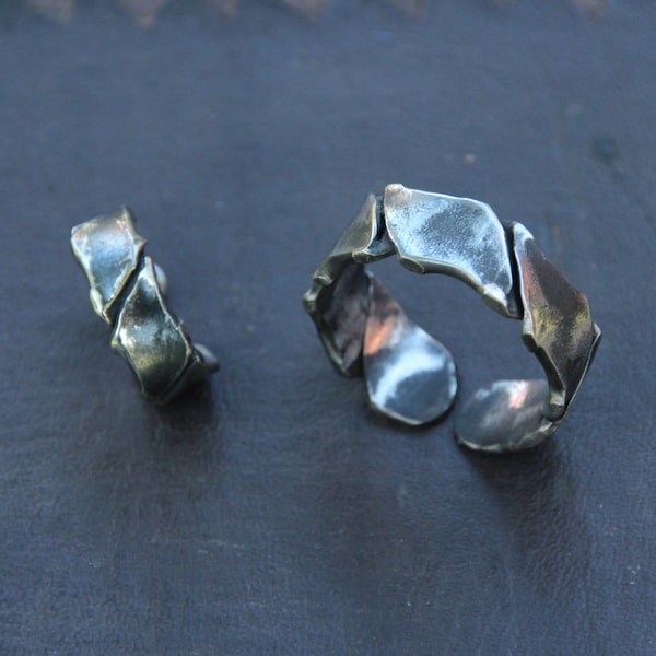 Hand Forged Ring - Etsy