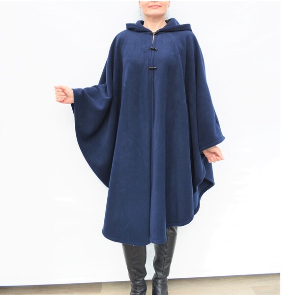 Navy Cape - Etsy