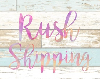 Rush shipping | Etsy