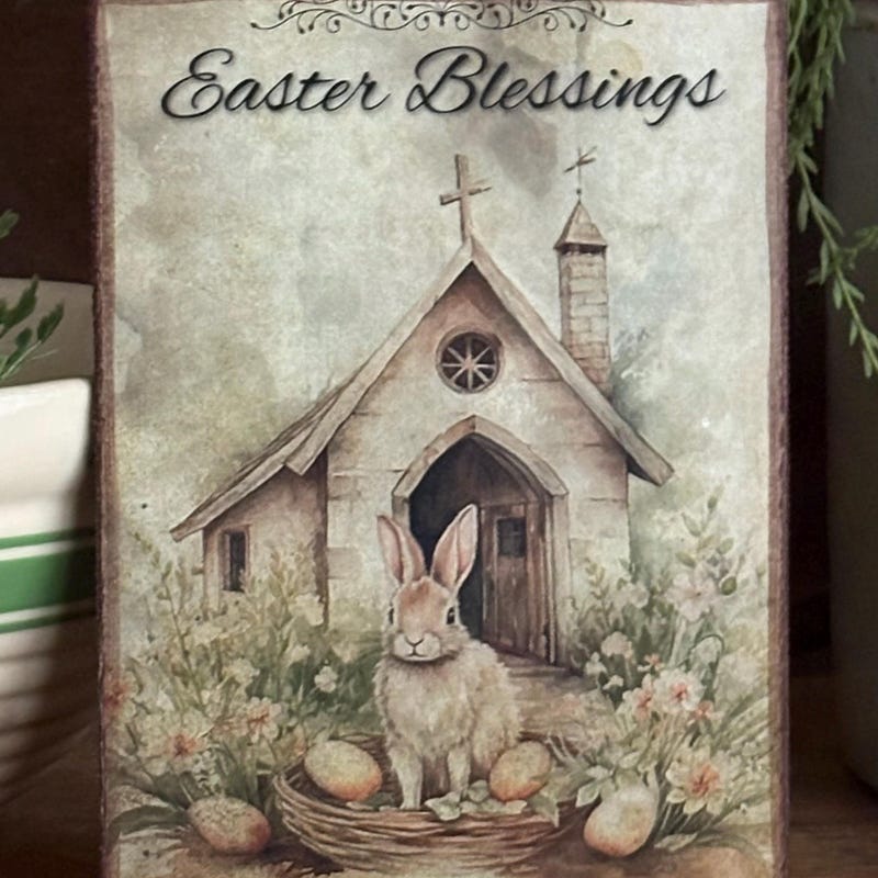 Folk Art Church - Etsy