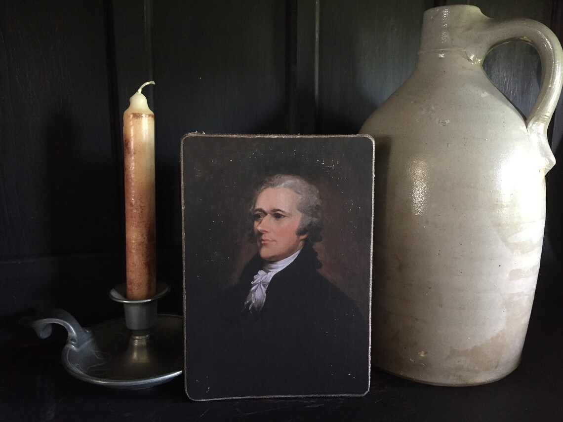 Handmade Antique Reproduction Alexander Hamilton Founding - Etsy