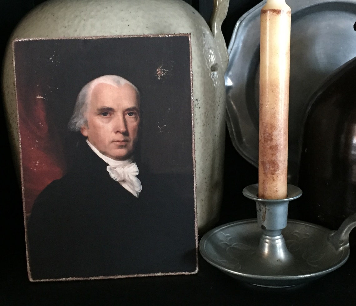Handmade Antique Reproduction President James Madison - Etsy