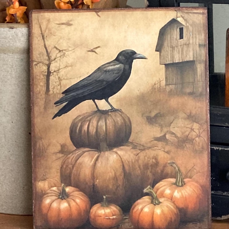 Primitive Canvas Wall Decor - Etsy