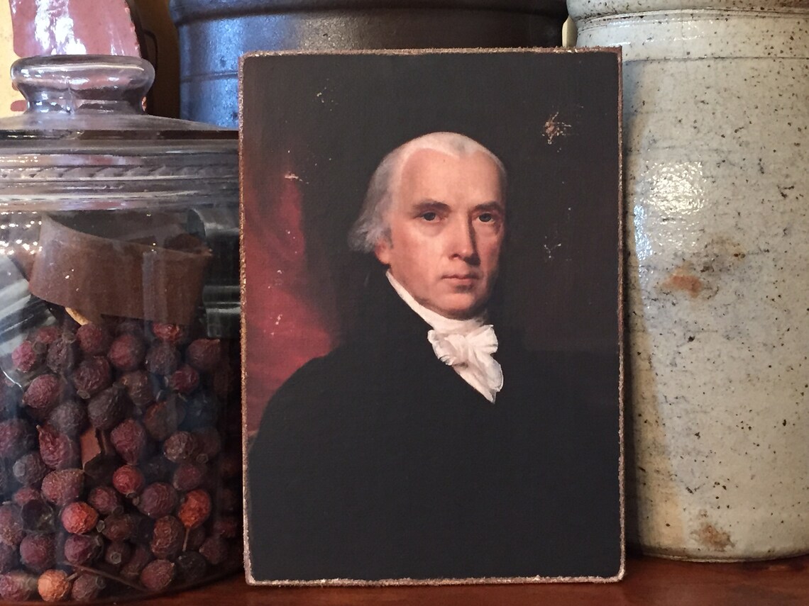Handmade Antique Reproduction President James Madison - Etsy