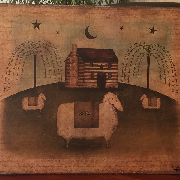 Primitive Wall Art - Etsy