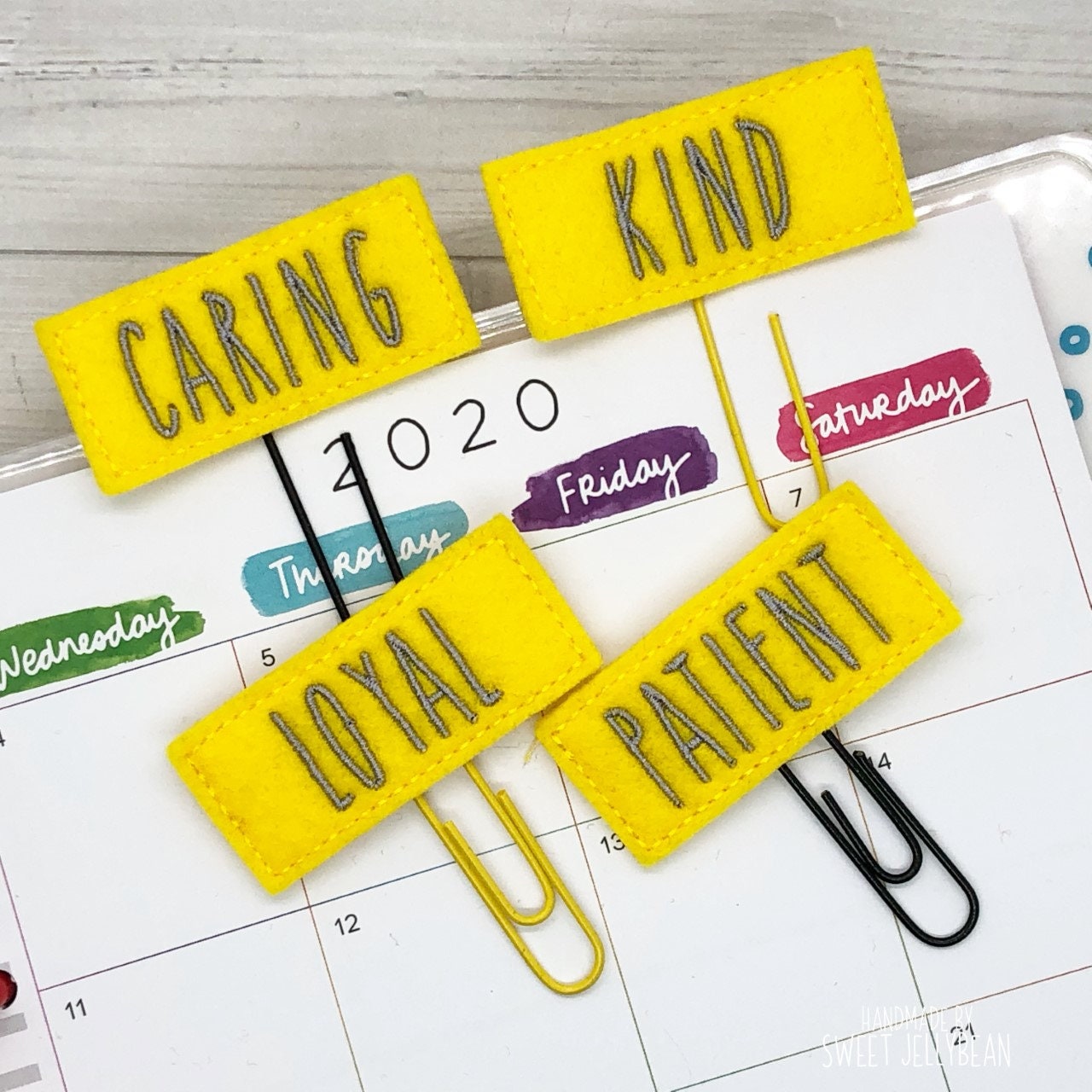 Personality Trait Planner Clip Fun Organization Ideas Custom Snarky ...