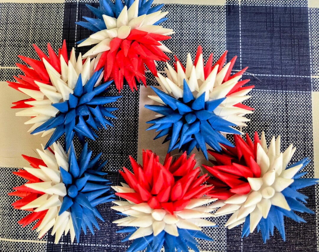 Polish Paper Star: Red, White, and Blue - Etsy