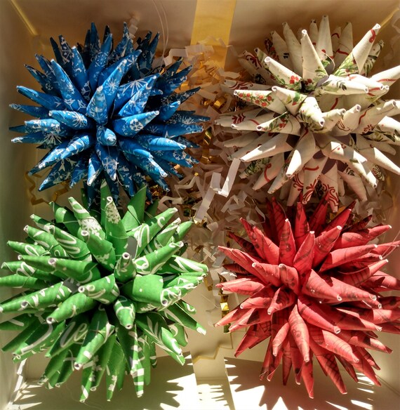 Baker's Box of Polish Paper Stars | Etsy