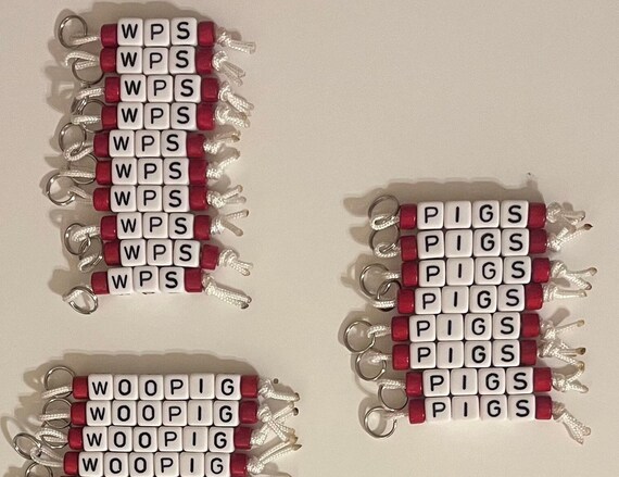 Arkansas Razorback Themed Keychains - Etsy