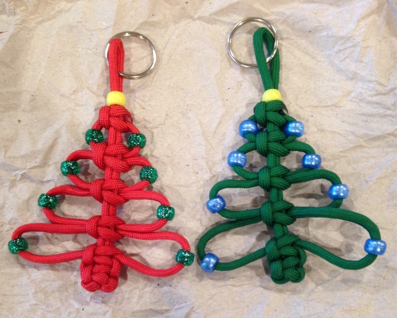 Paracord Christmas Tree - Etsy