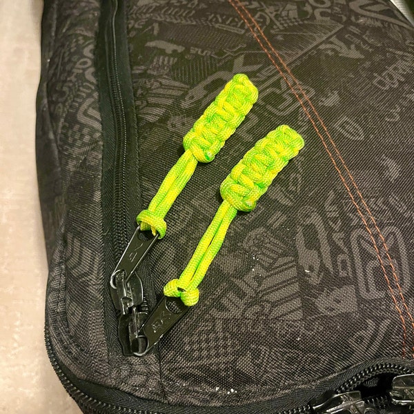Paracord Zipper Pull - Etsy