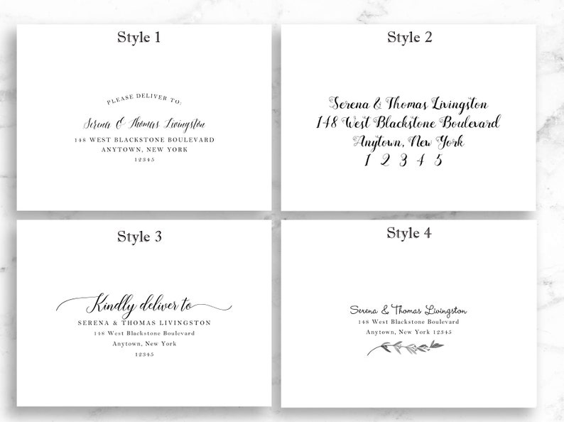 A7 Envelope Addressing Calligraphy Envelope Address Printing - Etsy