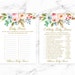 10 Baby Shower Games Bundle - Colorful Watercolor Flowers - Printable ...