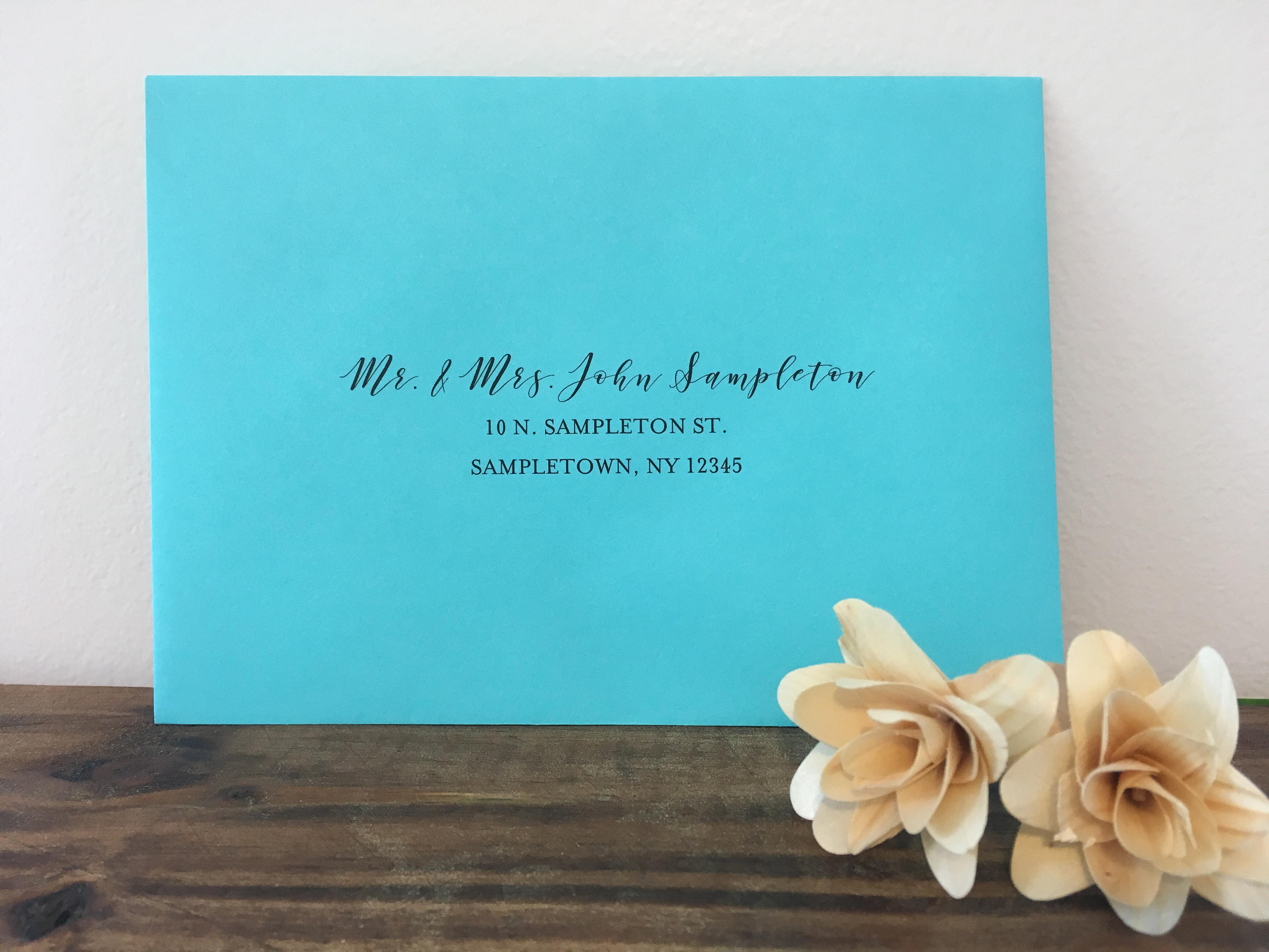 A7 Envelope Addressing, Calligraphy Envelope Address Printing - Guest ...